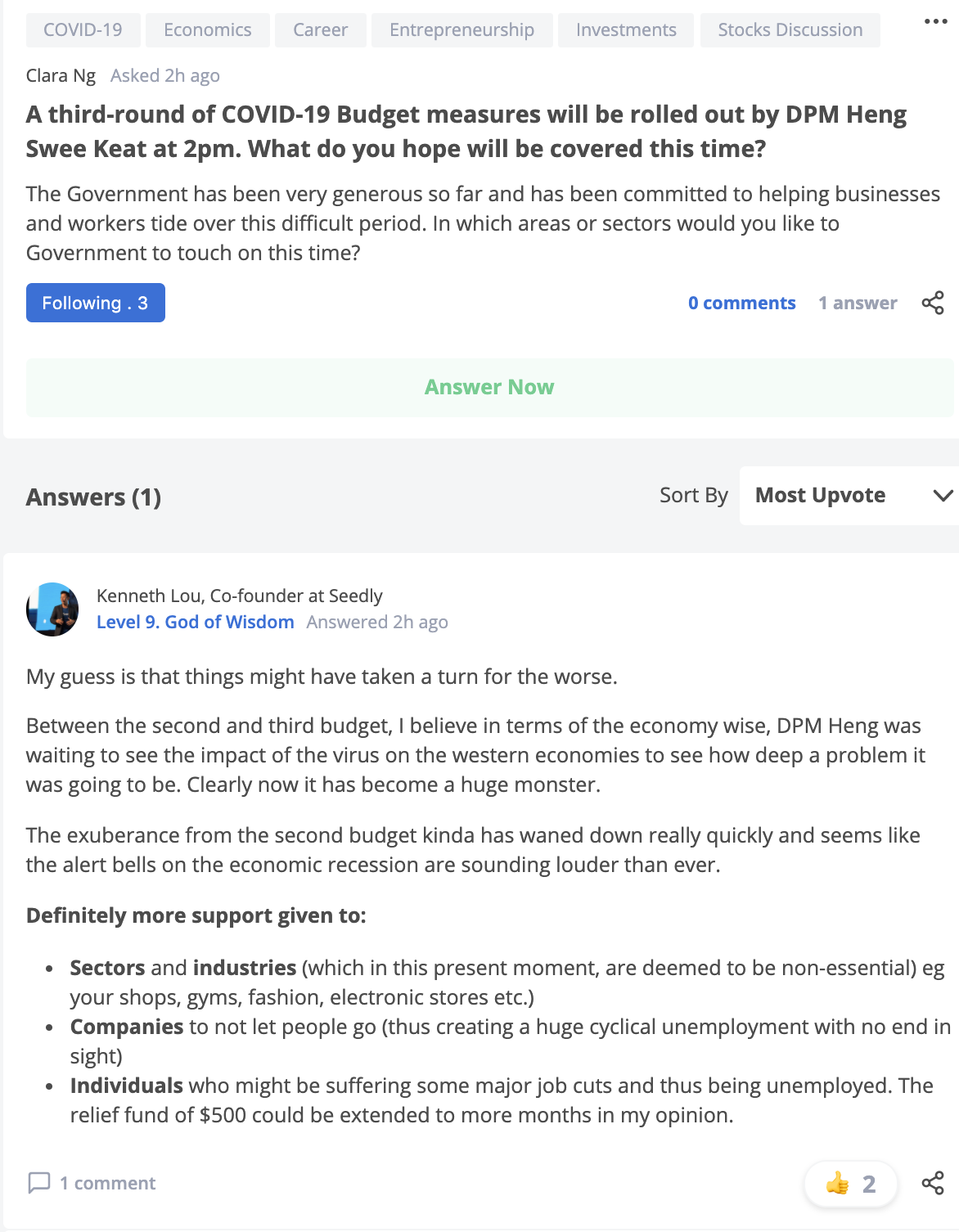 Introducing... The New Seedly: Singapore's Biggest Personal Finance ...