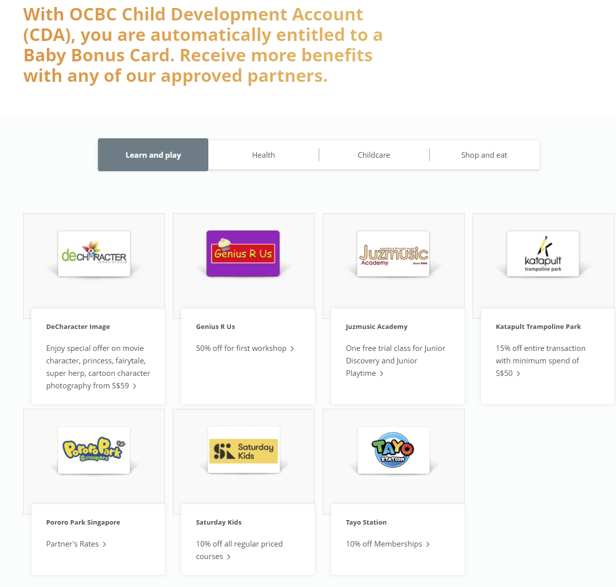 Which Child Development Account (CDA) Should You Open for Your Child in ...