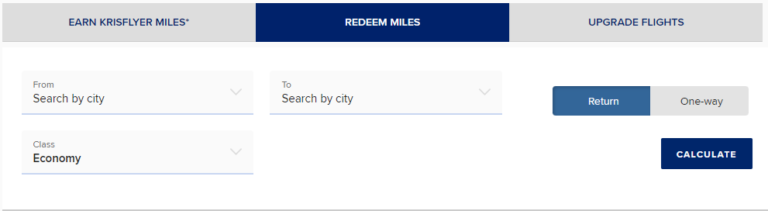 How To Redeem Krisflyer Miles For Sia Award Flights